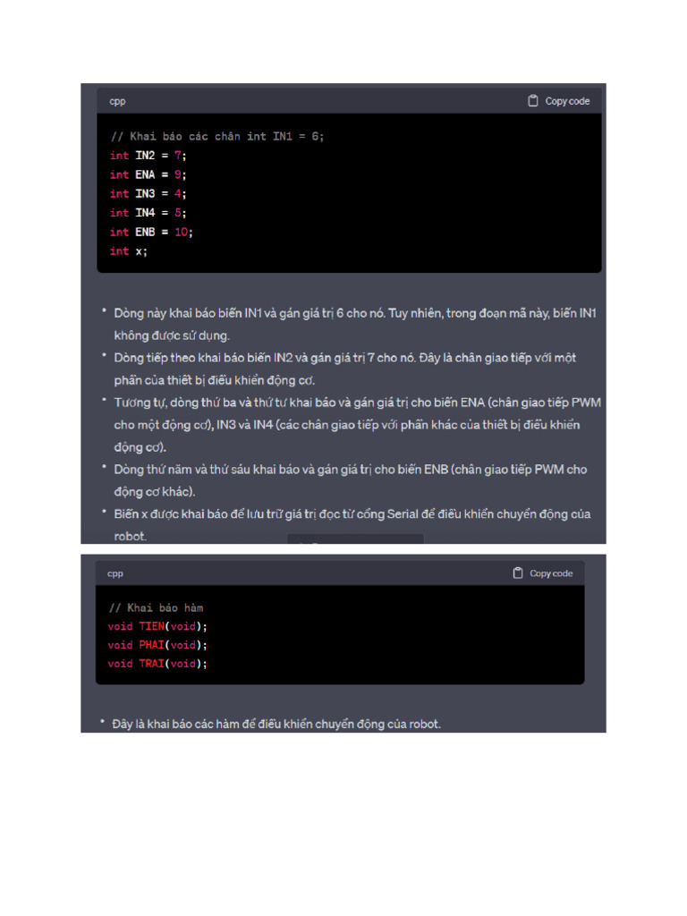 Code Arduino | PDF