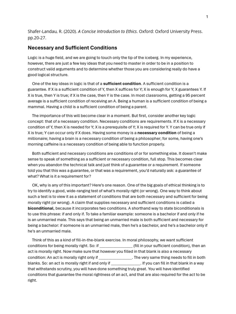 Reading on Conditional ArgumentsXM VMXV | PDF | Argument | Logical Consequence