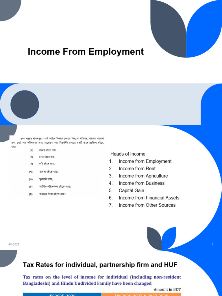 Understanding Income from Employment | PDF | Salary | Employee Benefits