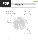IUPAC Nomenclature Practice for Class 11 | PDF