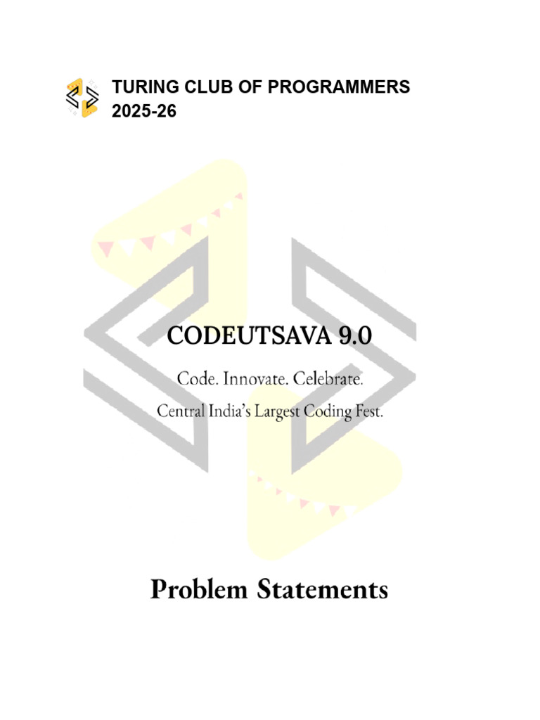 CU9 Problem Statements | PDF | Artificial Intelligence | Intelligence (AI) & Semantics