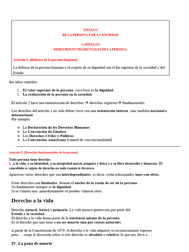 Resumen Consti Unidad 2 | PDF | Habeas corpus | Petición