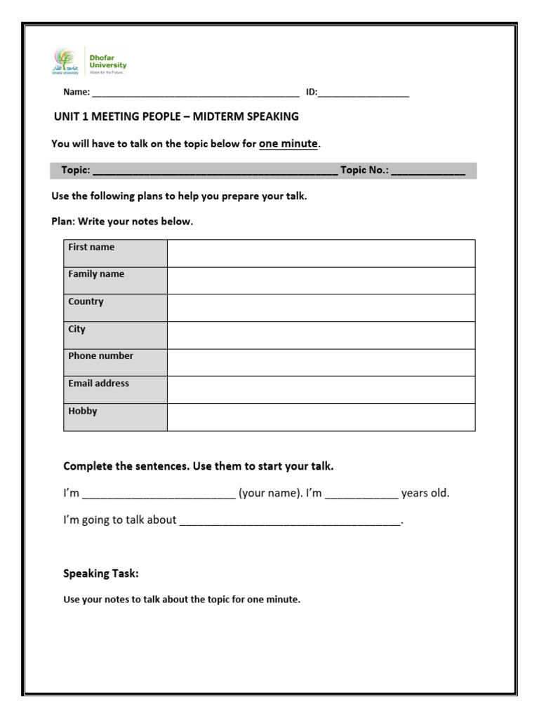 EE Midterm Speaking Plans | PDF | Syntax | Linguistics
