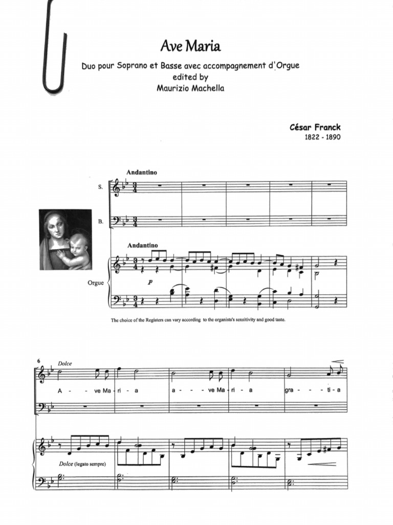 Ave Maria by Franck | PDF