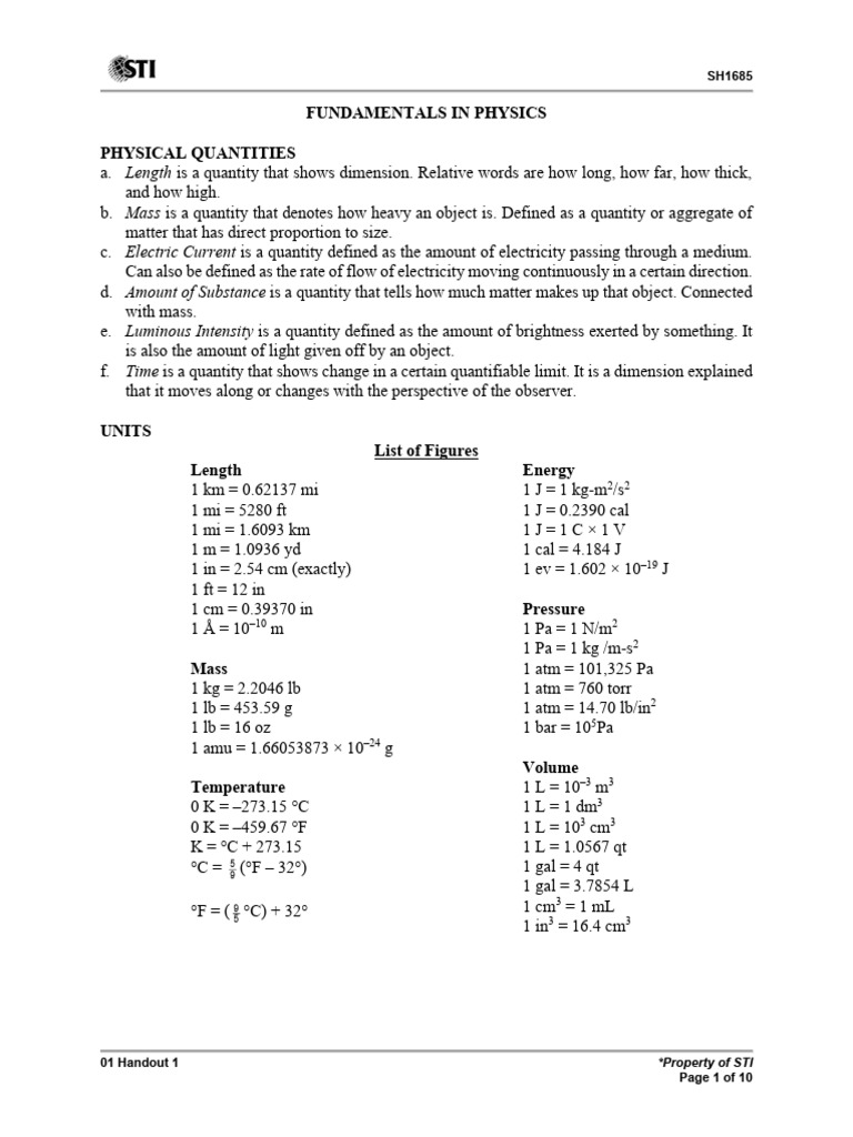 Gen Phy Merged | PDF | Cartesian Coordinate System | Exponentiation