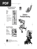 EMT Conduit Bending Instructions | PDF | Technology & Engineering