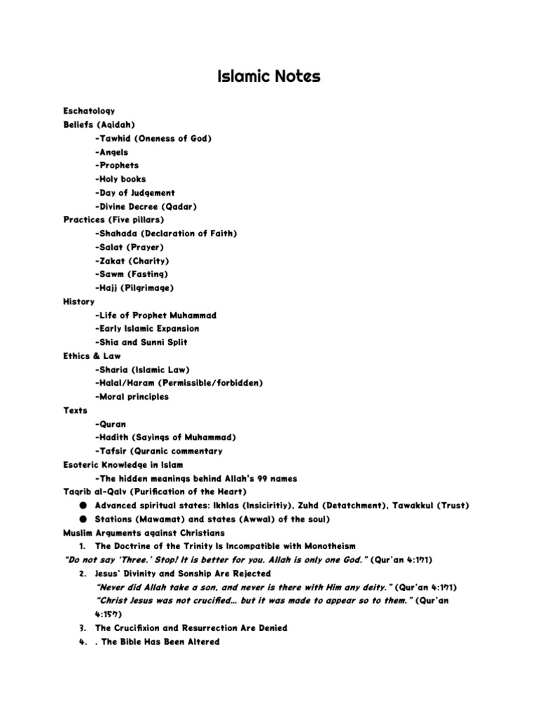 World Religion Class | PDF