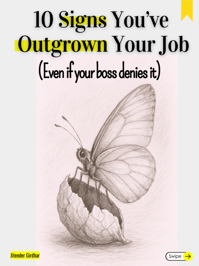 10 Signs You'Ve Outgrown Your Job | PDF