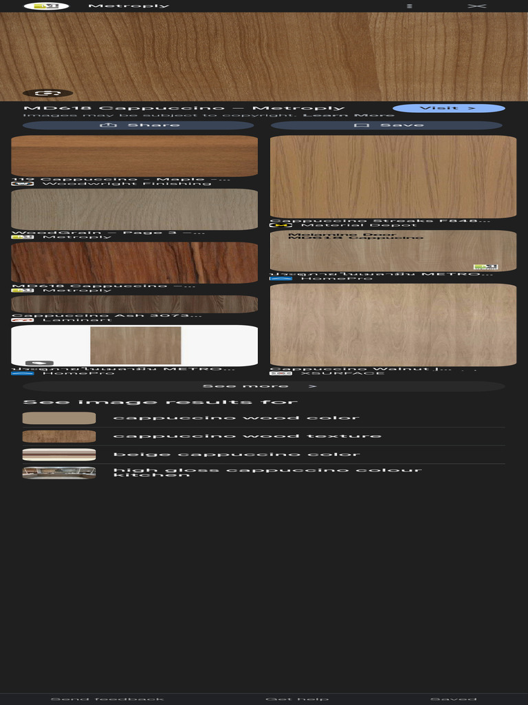 Cappuccino Color MDF Board Guide | PDF | Materials | Wood