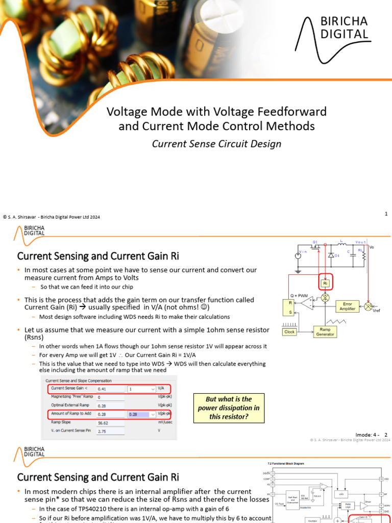 Current Sense Circuit Design | PDF | Amplifier | Resistor