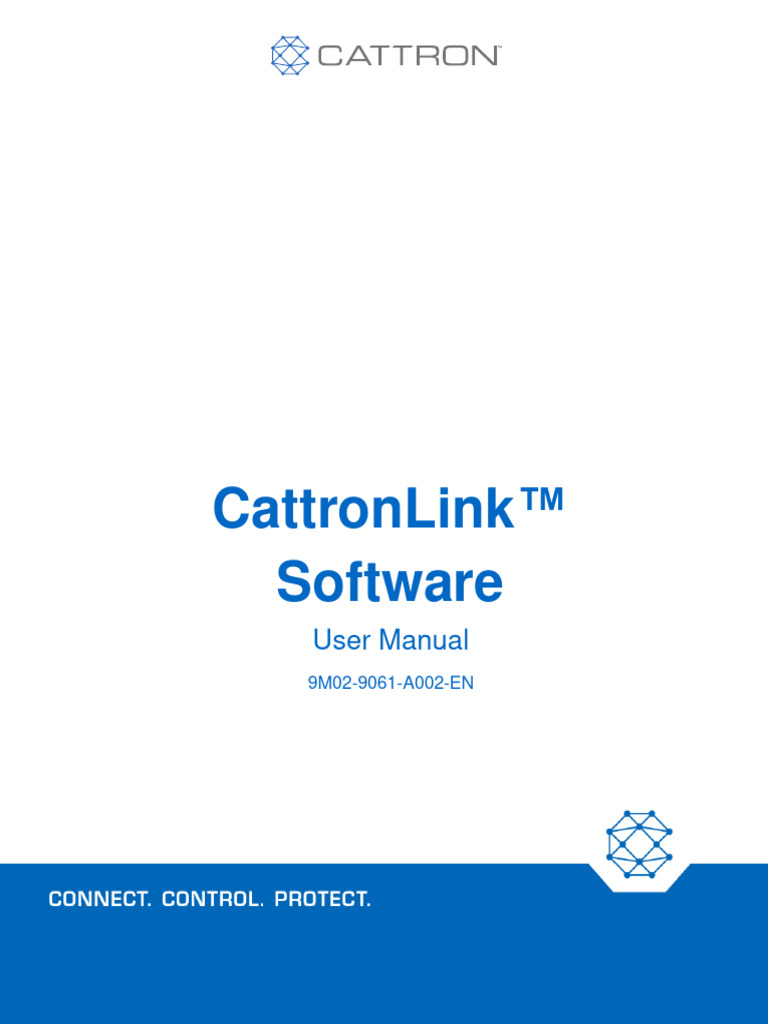 Cattronlink User Manual en | PDF | Menu (Computing) | Booting