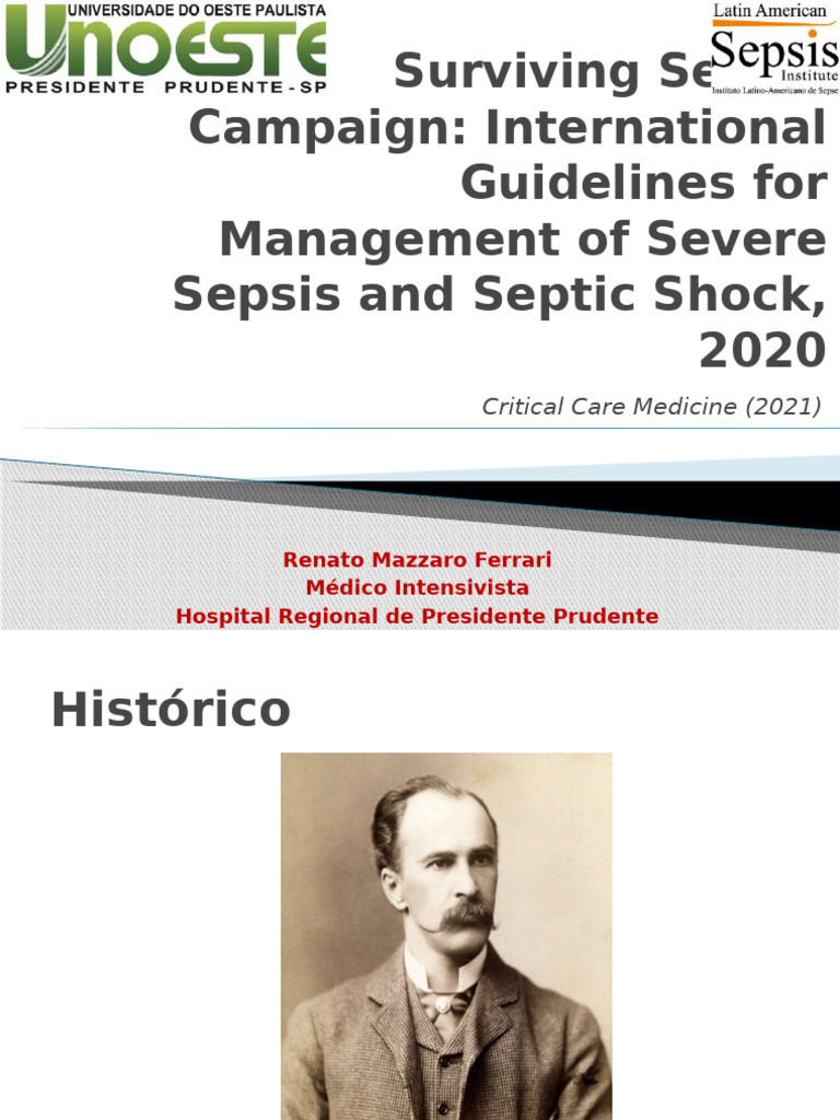 Sepsis 2021 | PDF | Sepse | Especialidades médicas