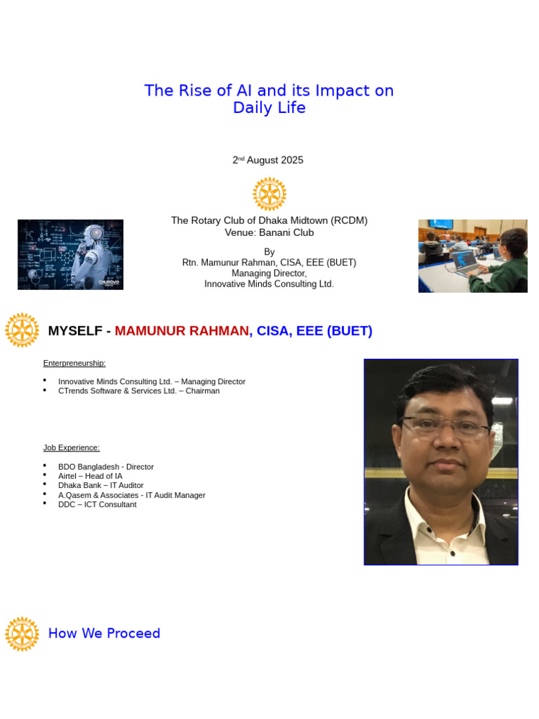RCDM - Impact of AI - Aug 2025 | PDF | Artificial Intelligence ...