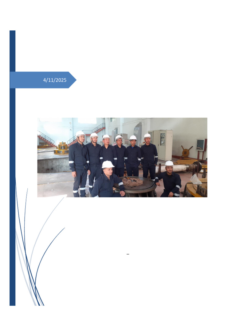 Unit #1 Machine Overhaul Report | PDF | Power Station | Turbine