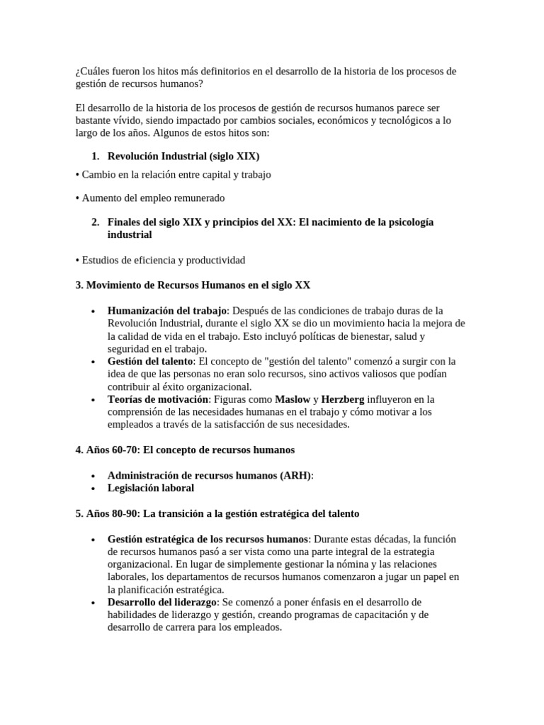 Foro | PDF | Gestión de recursos humanos | Business
