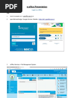 eOffice User Guide Overview | PDF | Hyperlink | Computing
