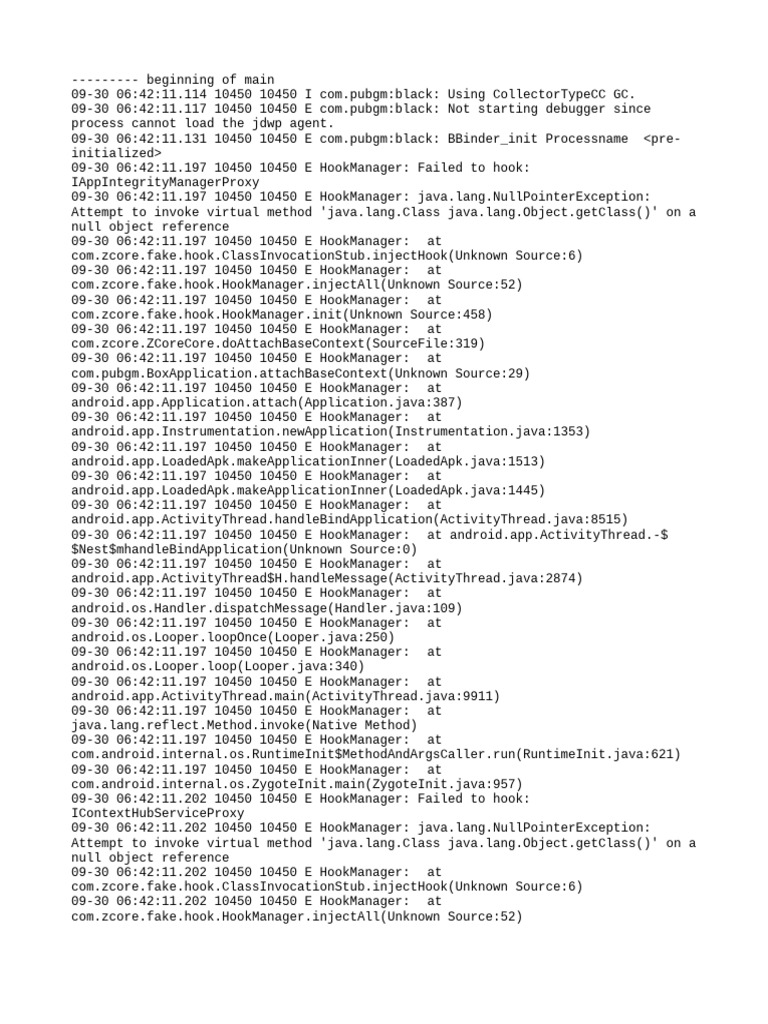 com.pubgm_logcat | PDF | Java (Programming Language) | Software Engineering