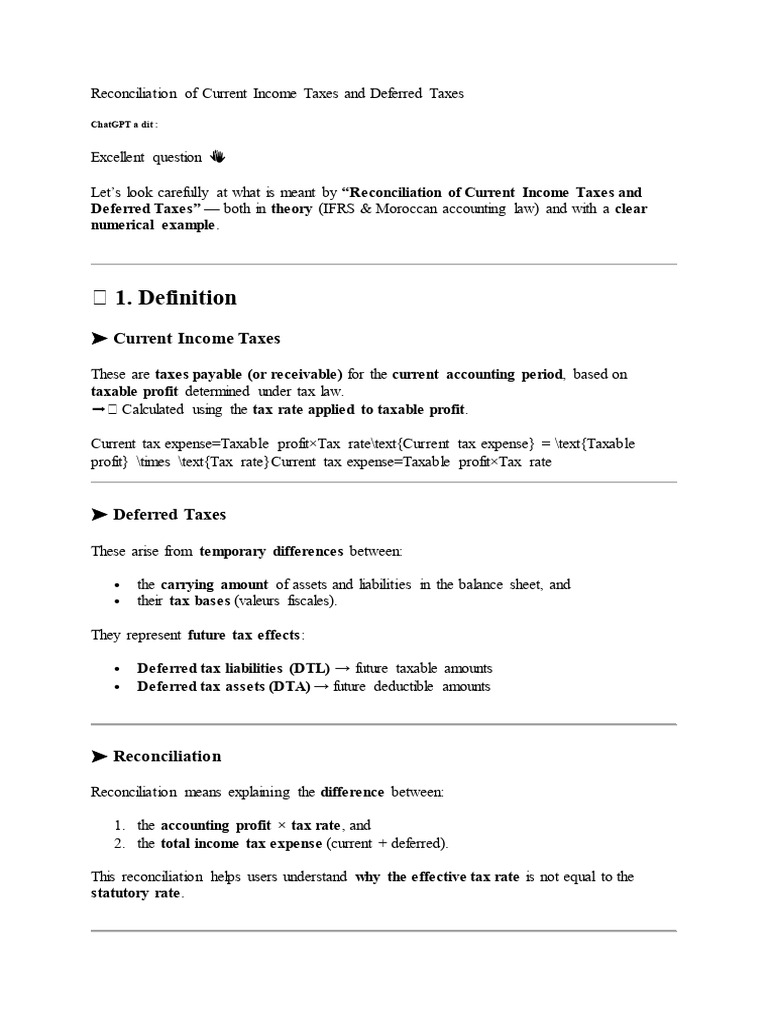 Dta Taxes Ibs 04 | PDF | Deferred Tax | Expense