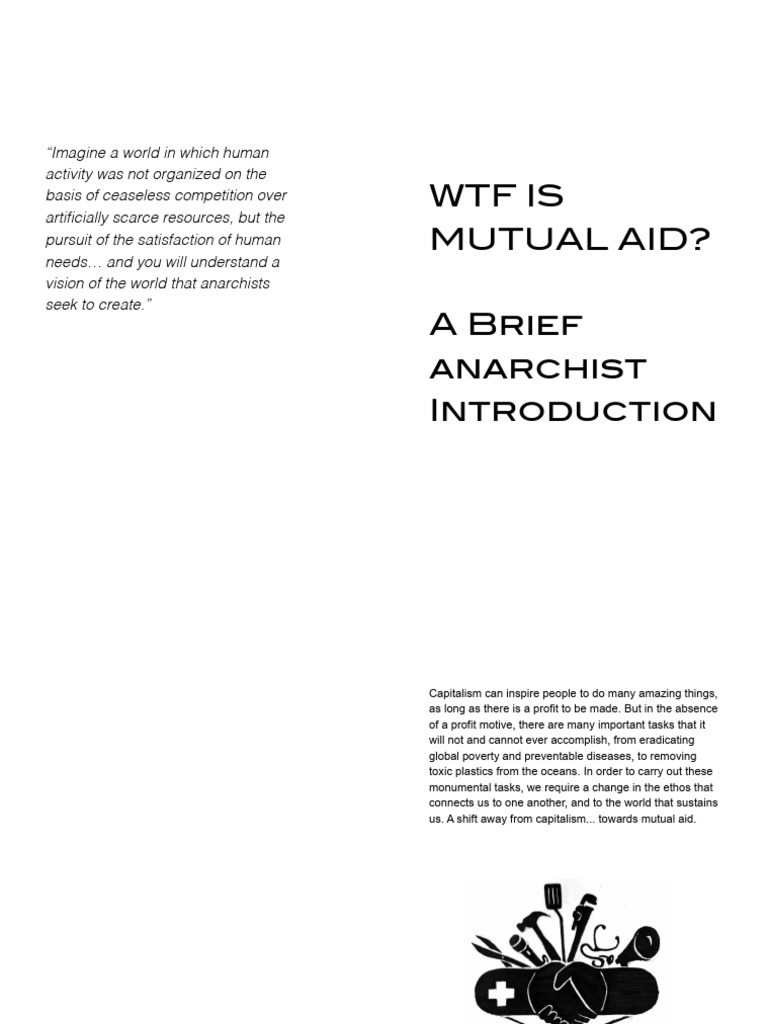 WTF Is Mutual Aid | PDF | Anarchism | Darwinism