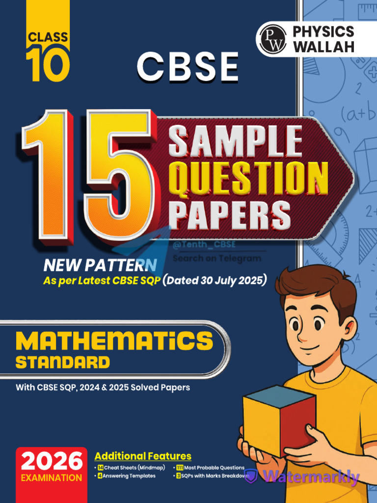 CBSE Class X Exam Guide 2026 | PDF | Polynomial | Quadratic Equation