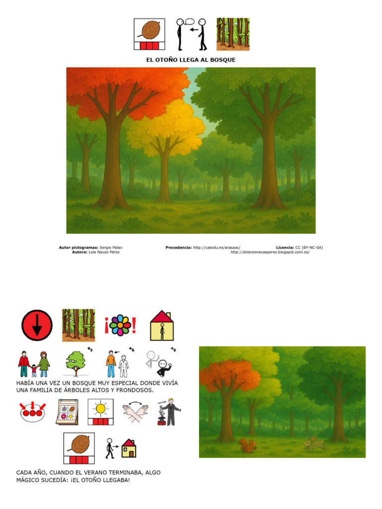 El Otoño Llega Al Bosque | PDF