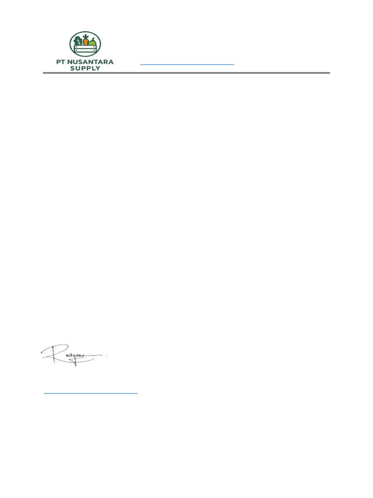 Extention of Credit - PT Nusantara Supply | PDF
