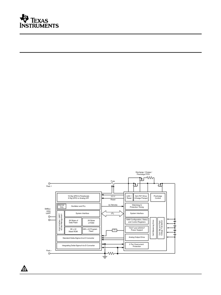 BQ29330 | PDF | Rechargeable Battery | Power Supply