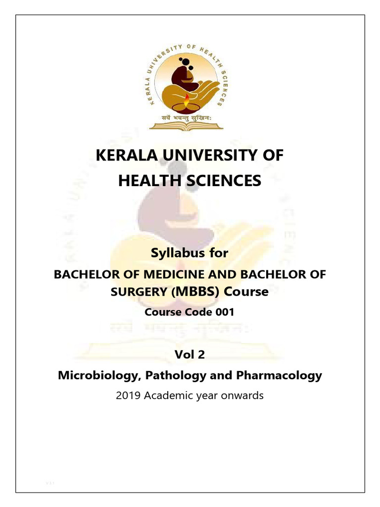Phase II KUHS MBBS Syllabus | PDF | Infection | Immune System