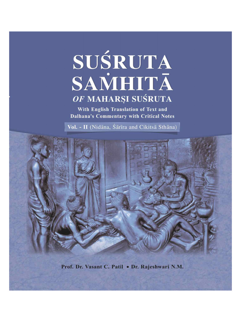 Susruta Samhita Vol - 2 DR - Vasant C Patil | PDF