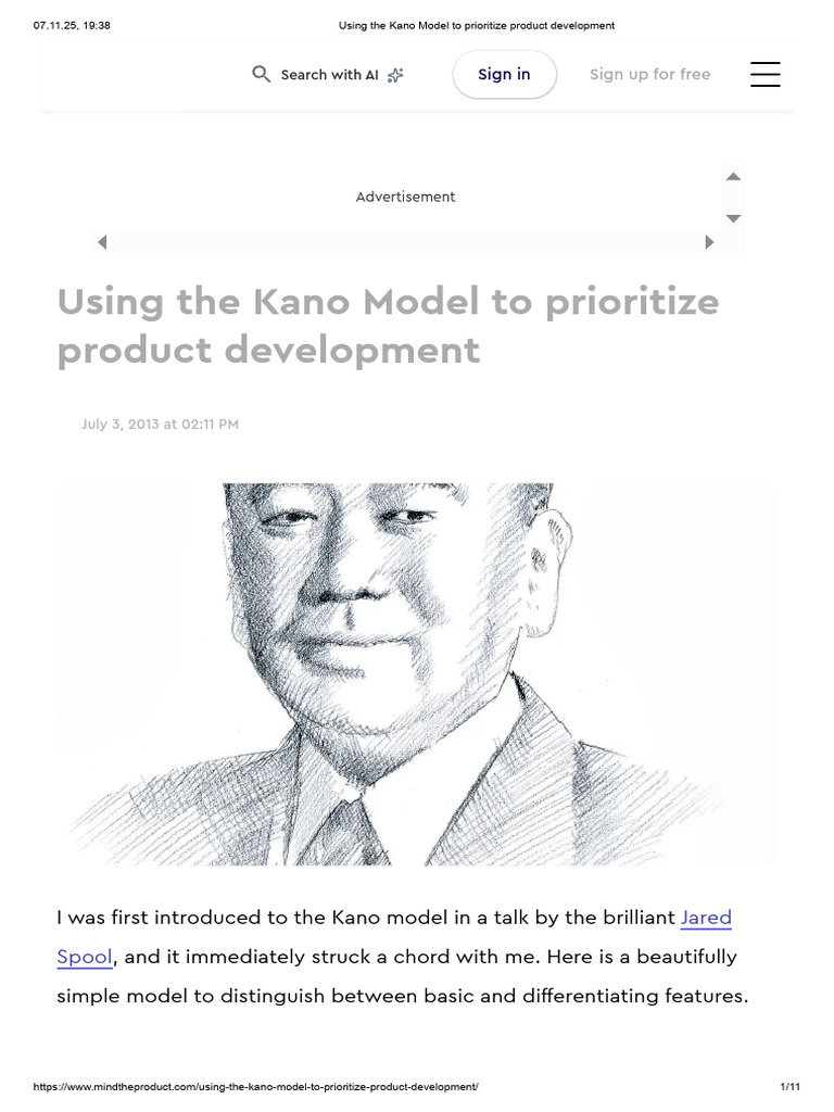Prioritizing Product Development with Kano | PDF | Customer Satisfaction