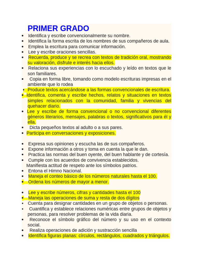 Perfil de Egreso en Educación Primaria | PDF | Educación primaria ...