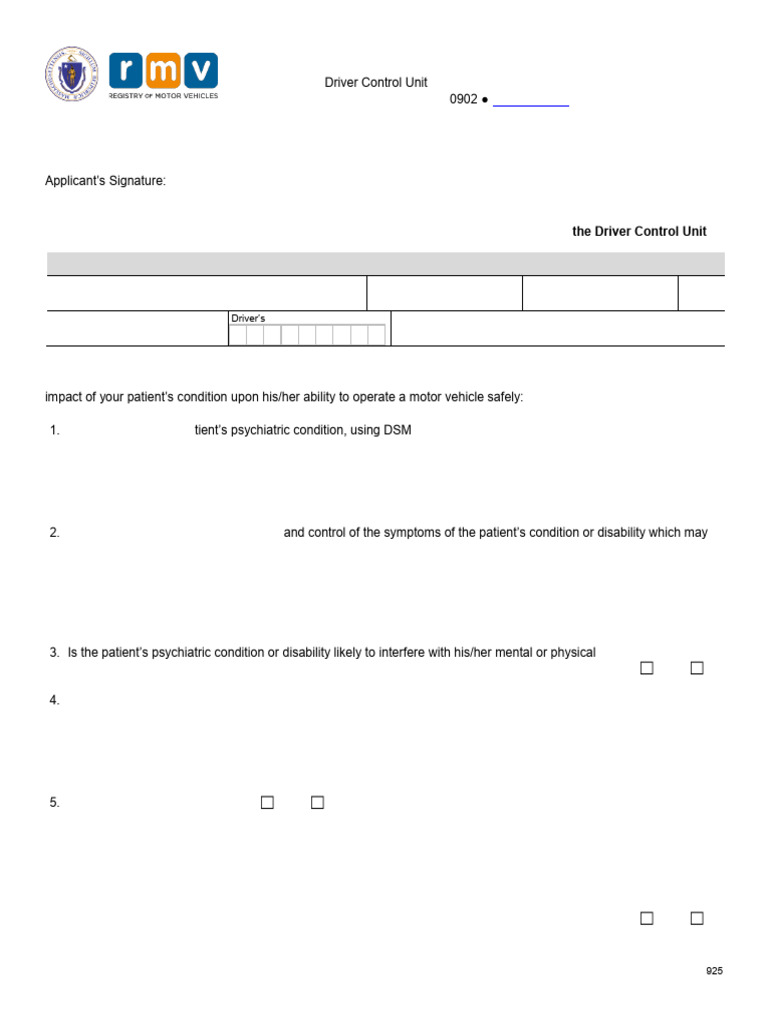 MAB118 - Psychiatric Evaluation Form - Fillable - 0925 | PDF | Clinical ...