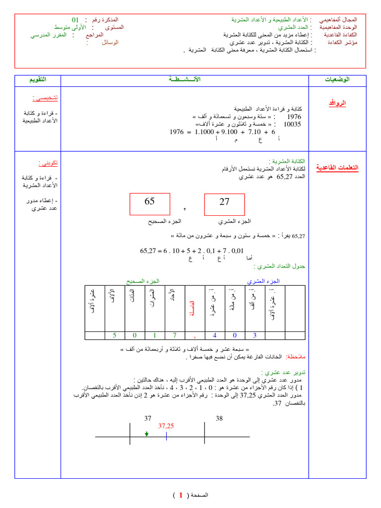 Dzexams Docs 1am 421017 | PDF