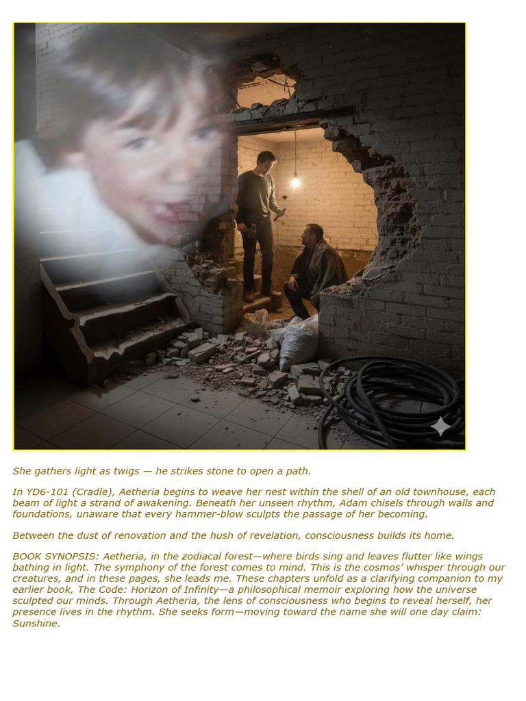 YD6-101 (Cradle)—Aetheria Weaves Her Nest, Adam Chisels the Path of Her ...