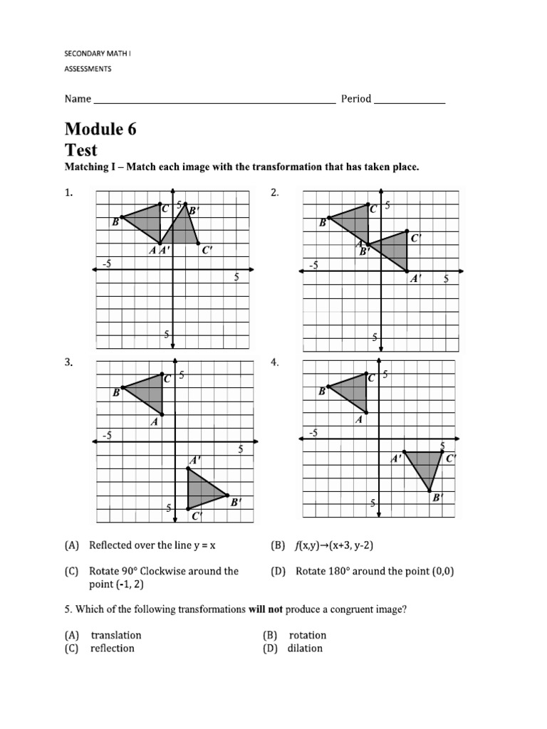 AGS1 Module 6 Test | PDF