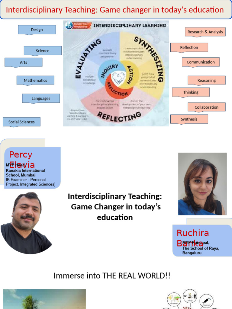Interdisciplinary Teaching - Game Changer in Today's Education | PDF ...