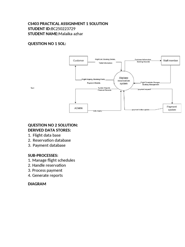 Cs403 Practical Assignment 1 Solution | PDF