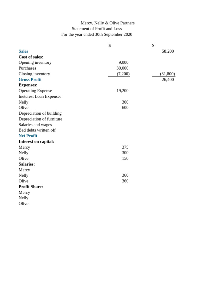 Topic 5 Question 6 Assignment | PDF