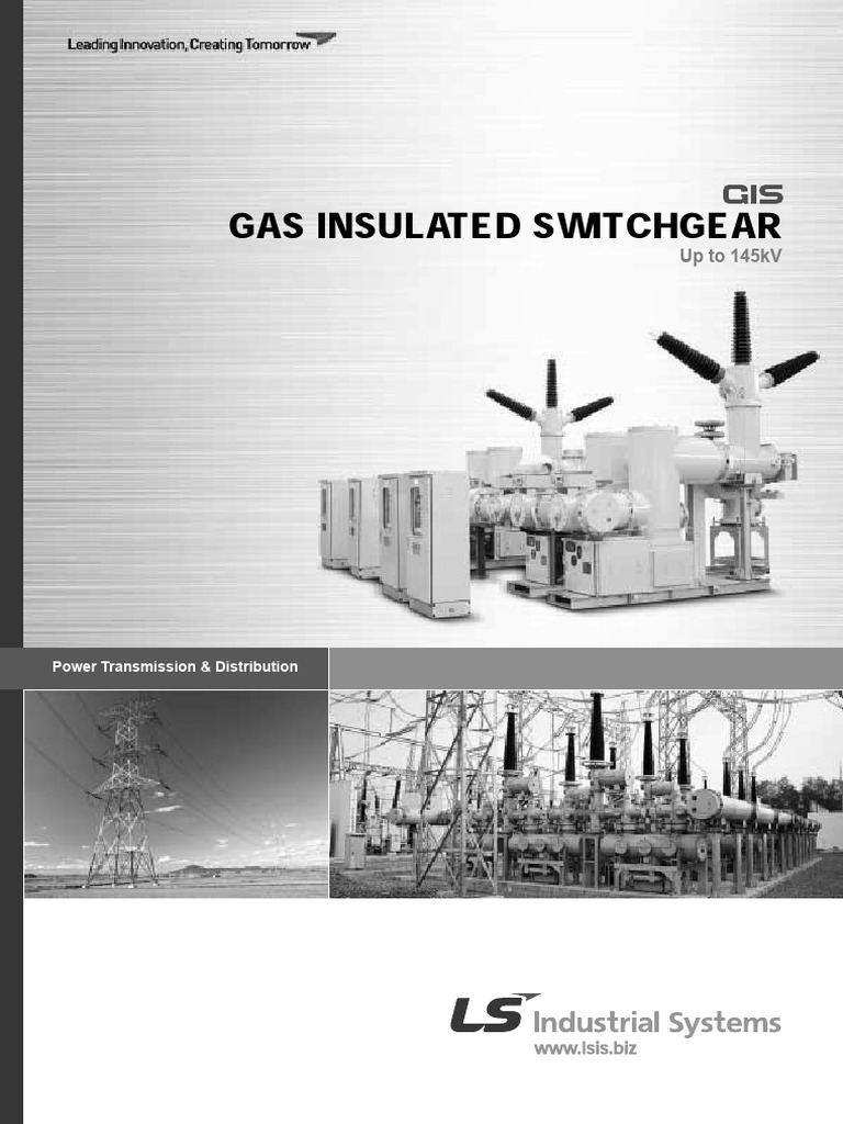 145kV GIS Catalog E 0810 | PDF | Electric Arc | Switch