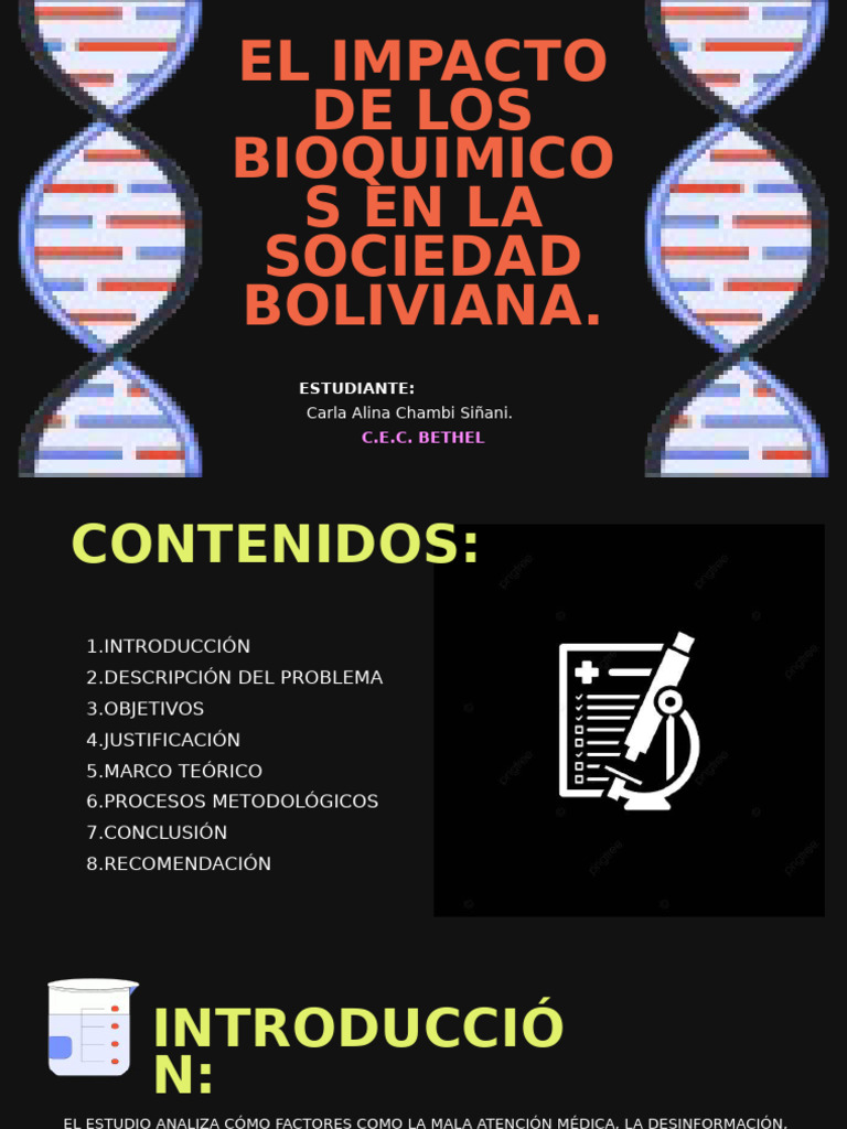 Colorful Neon Bold Outline Science Biology Laboratory Report School ...