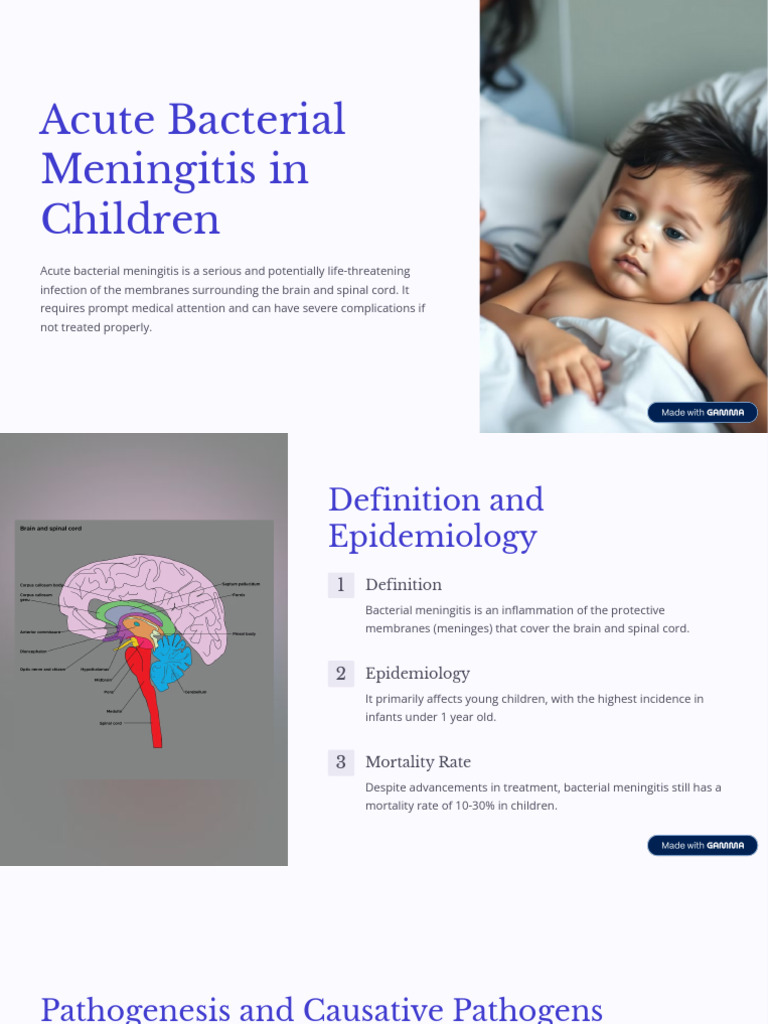 Acute Bacterial Meningitis in Children | PDF | Meningitis | Medicine