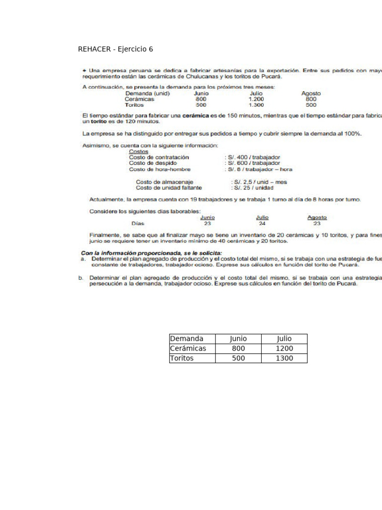 REHACER - Ejercicio 6 - Ariii | PDF
