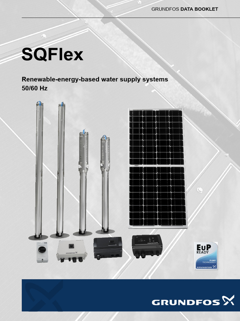 10.2024 SQFlex DB GB Online | PDF | Pump | Power Supply