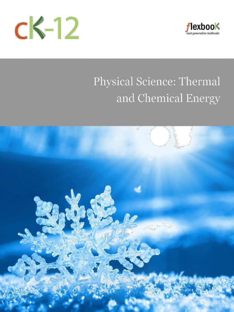 Unit 4 Thermal and Chemical Energy | PDF | Temperature | Heat