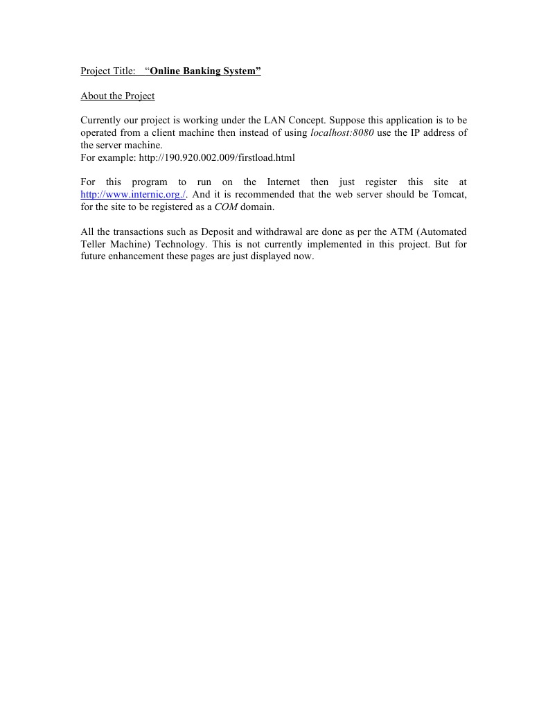 Online Bank Details | PDF