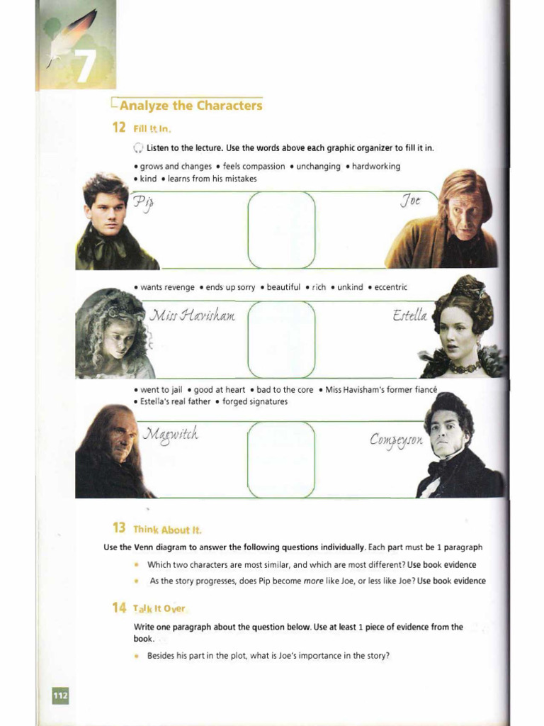 Analyzing Characters in Victorian Literature | PDF | Great Expectations