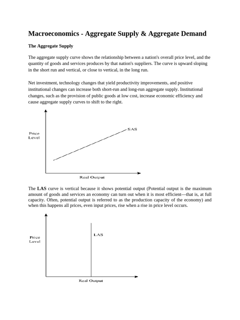 Macroeconomics: Supply, Demand, and Unemployment | PDF | Unemployment ...