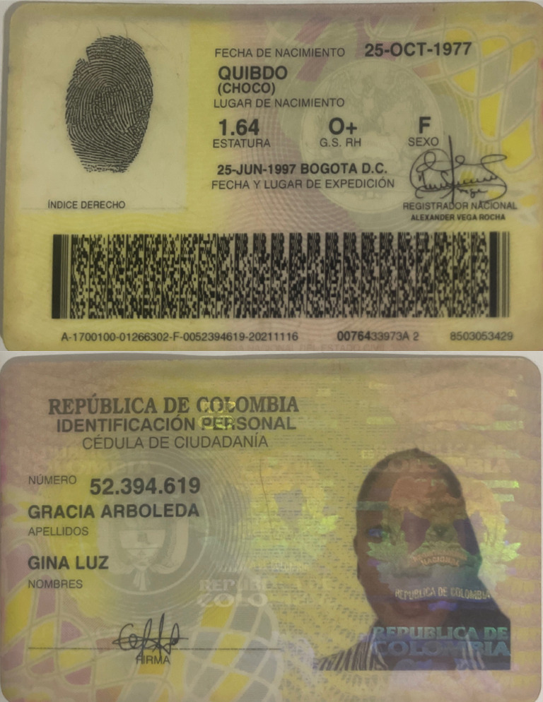 Cedula Ampliada Al 150% | PDF