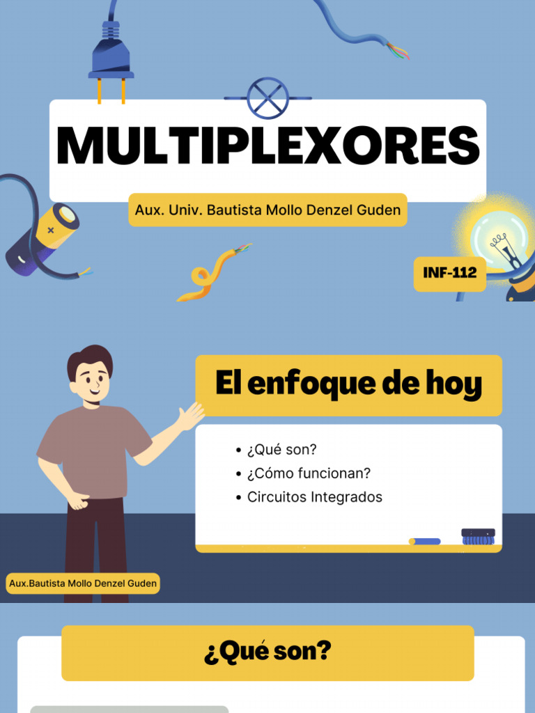 Multiplexores y Demultiplexores (2) | PDF