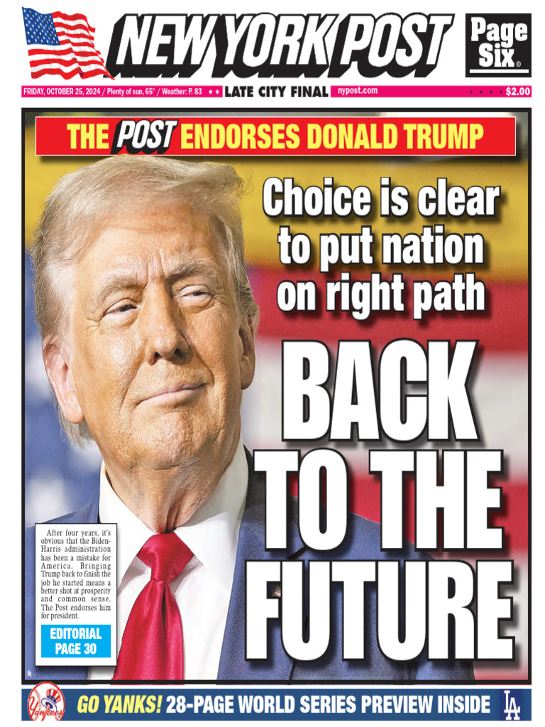 New York Post - October 25, 2024 | PDF | Earthquakes